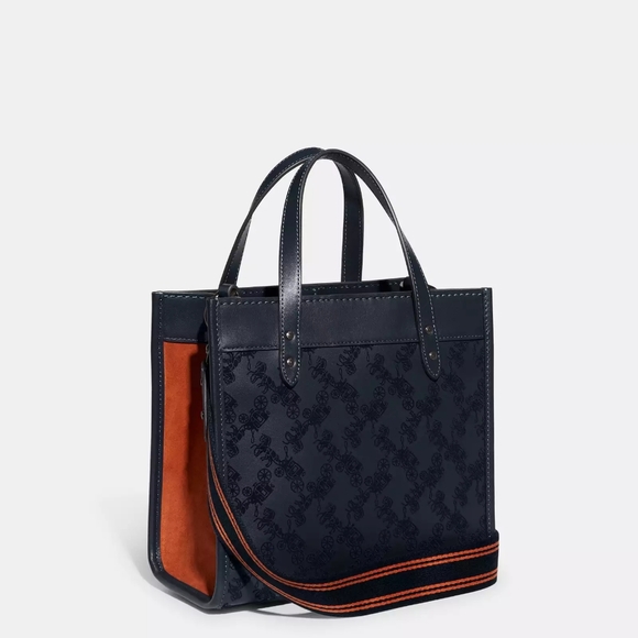 Coach | Bags | Coach Flocked Field Tote 22 | Poshmark